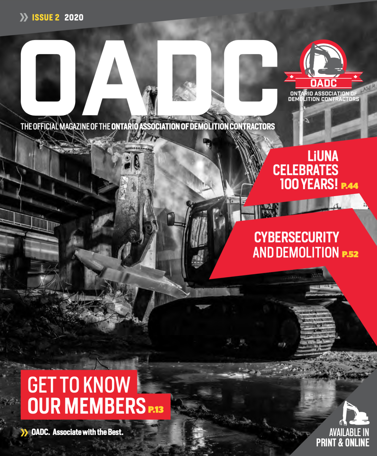 OADC unveils Issue 2 of the official Ontario Association of Demolition ...